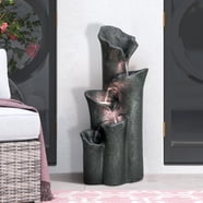 Poolmaster Color Cascade Waterfall Fountain - Walmart.com
