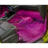 LEDGlow 4pc Pink LED Interior Underdash Lighting Kit - Walmart.com