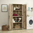 Sauder HomePlus Storage Cabinet, Lintel Oak Finish - Walmart.com