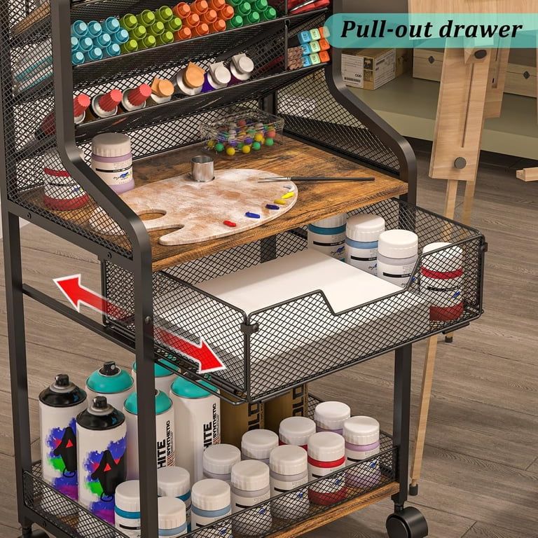 Craft Storage Cart On Wheels Kitchen Islands & Storage Trolleys. Buy