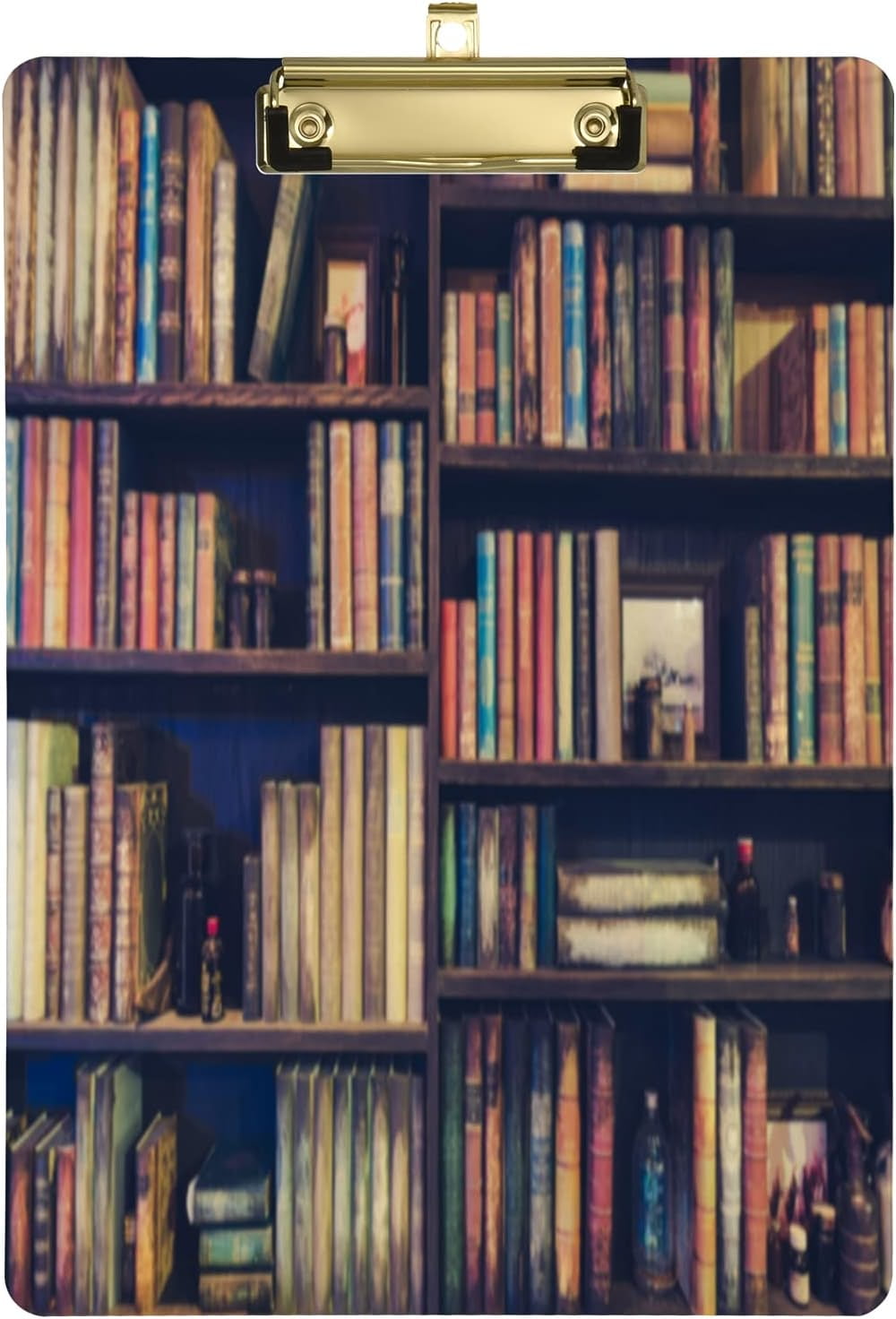 ZHANZZK Bookshelf in Library Bookworm Clipboard Hardboard Wood Nursing ...