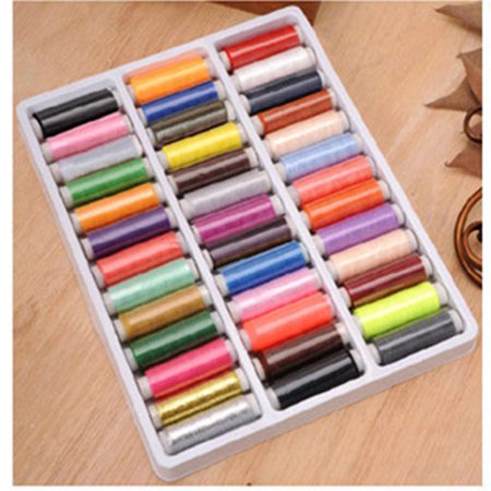 39 Roll Sewing Cotton Thread Box Kit Set For DIY Sewing/Embroidery ...