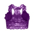 Floleo Womens Lace Bra Seamless Racerback Removable Pads Bra Sexy