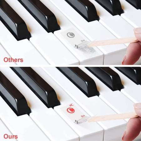 Piano Sticker Piano Keyboard Stickers Piano Stickers for Keys 32, 37 ...
