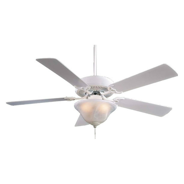 Minka Aire F548-WH Contractor 52 in. Indoor Ceiling Fan - White ...