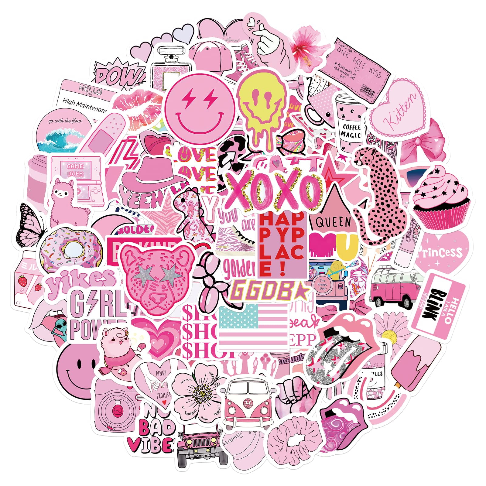 Preppy Brand Stickers