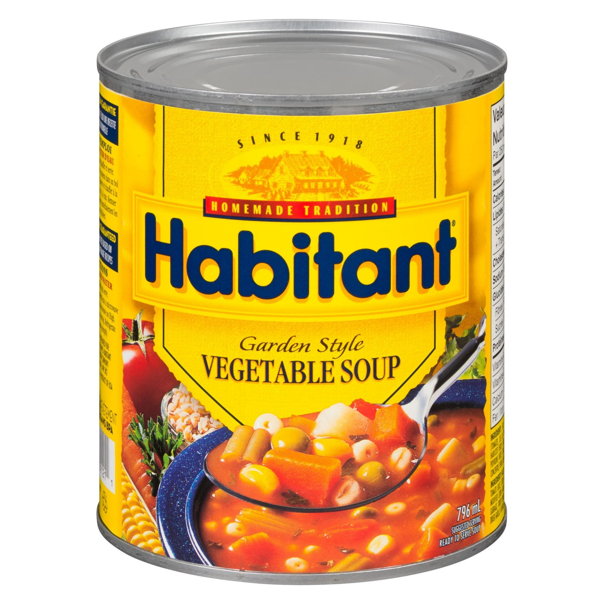 Click here for Habitant Garden Style Vegetable Soup 796 Ml prices