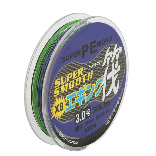 8 Strands Braided Fishing Line 1 Meter 1 Color PE Fishing Lines 100 ...