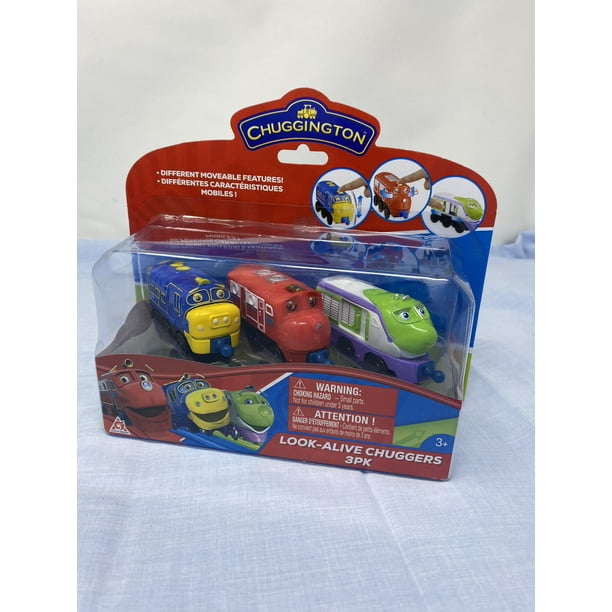 Chuggington Look Alive Chuggers -3 PACK - Walmart.com