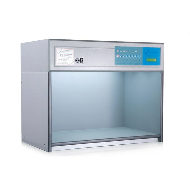 INTBUYING 110V D65 TL84 UV CWF F Color Discrimination Matching Cabinet ...