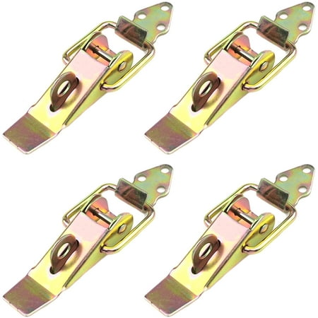 Compuye 4 Pcs Tool Box Latches Cabinet Latch Catch Hasp Chest Box Trunk ...