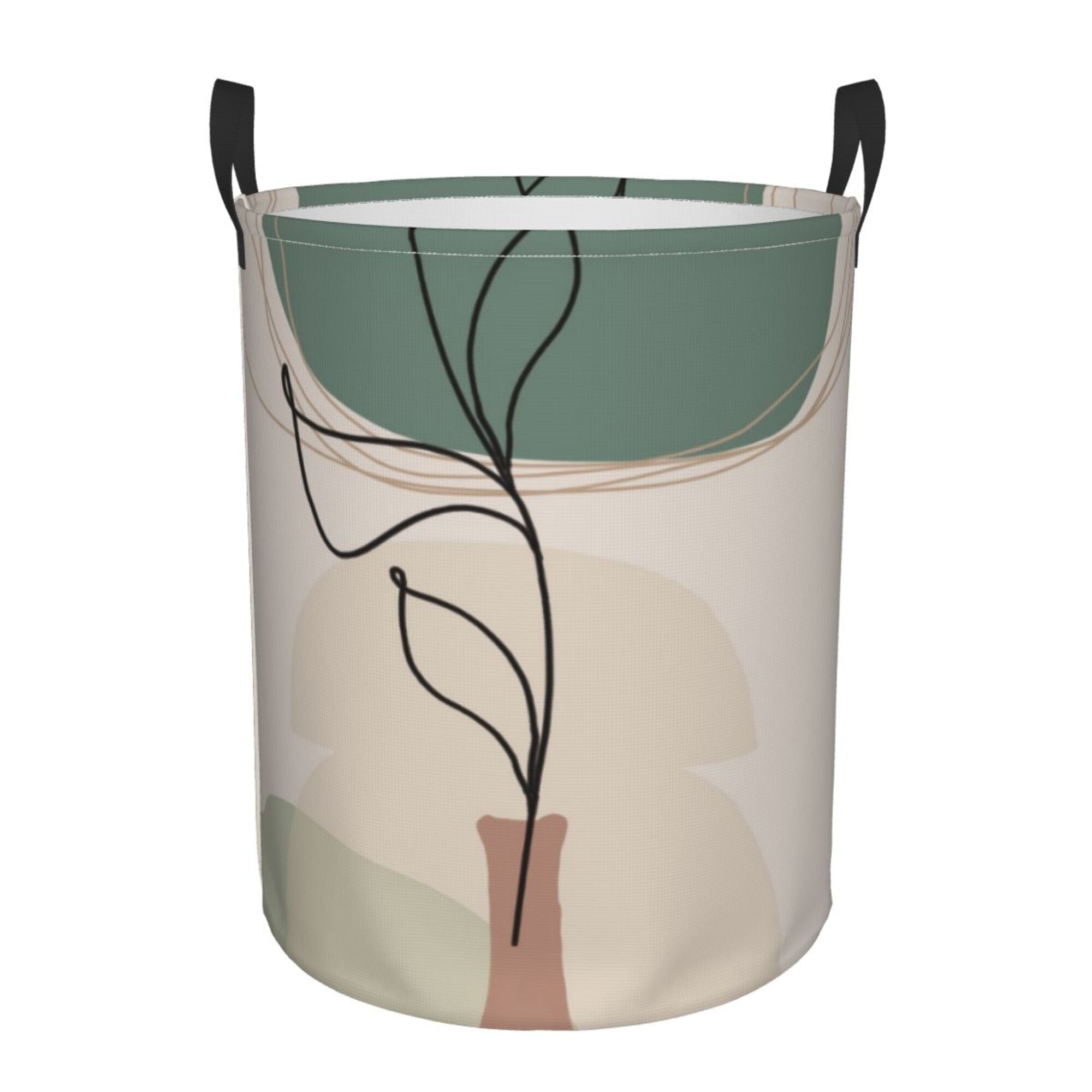 LNWH Laundry Basket, Boho Minimalist Abstract Poster Pattern Foldable ...