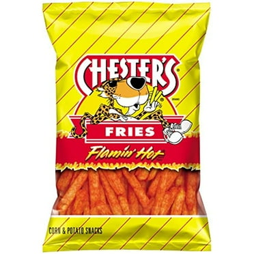 Chesters Flamin Hot Fries - 5.5oz - Walmart.com