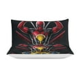 Deadpool & Wolverine Bedding Comforter Sets, 3-Piece Bedding Set Soft ...