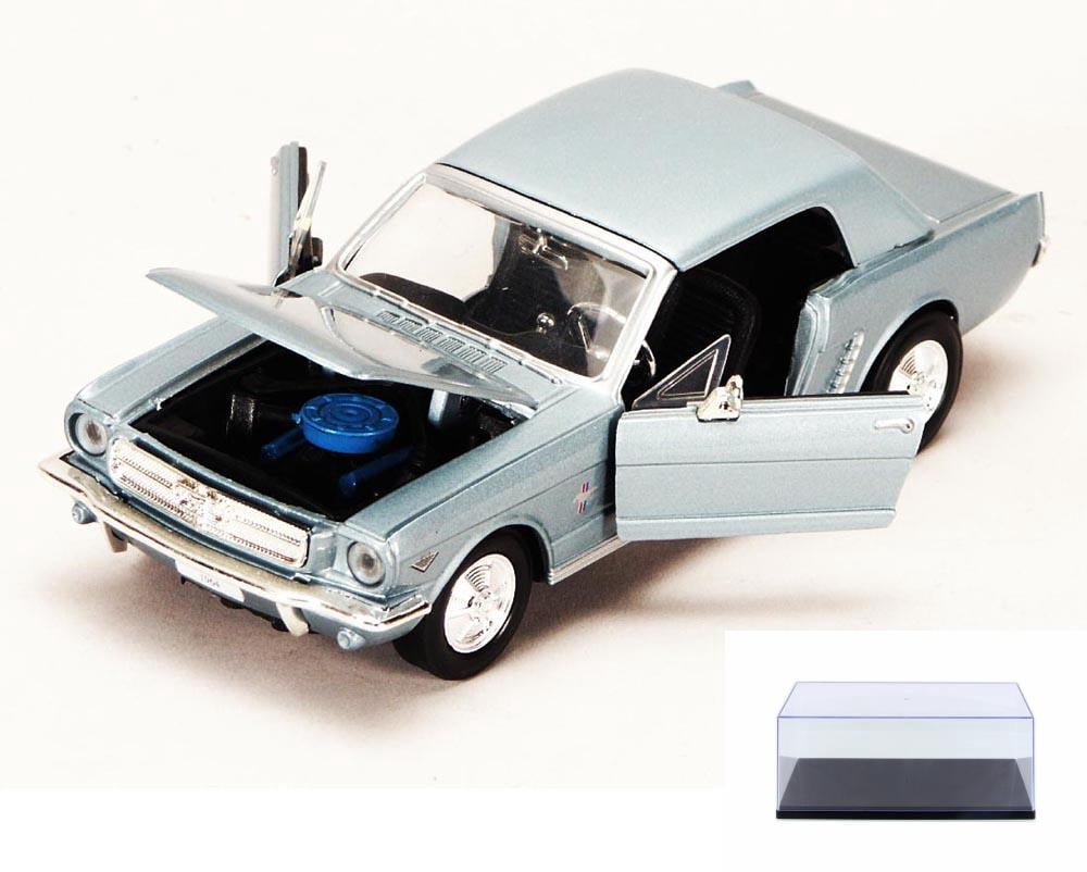 Diecast Car & Display Case Package - 1964 1/2 Ford Mustang, White ...