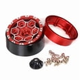 4Pcs Metal 1.9In Beadlock Wheel Rim Wheel Hub for 1/10 RC Crawler Car ...