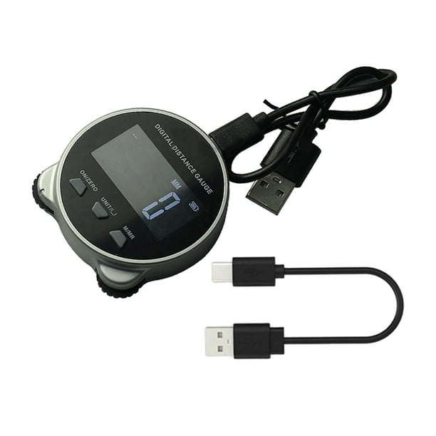 GROWTH TANK Digital Ruler Tape Compact Electronic Tape Measure Rolling ...