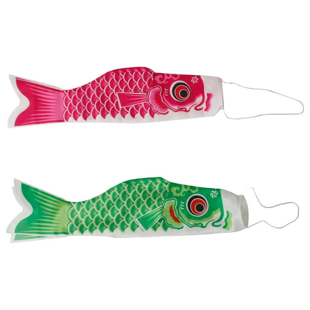 2Pieces Japan Windsock Streamer Japanese Traditional Hanging Children's ...
