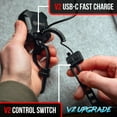 USB-C Bike Horn Siren & LED Light - Electric Horn w/ Switch - Walmart ...