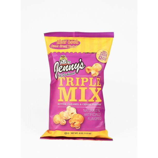 Jenny's Triple Mix Popcorn 4 oz (12-Bags) - Walmart.com