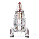 Hape Kids Space Station Toy - 37 Piece Wooden Discovery Spaceship Set ...