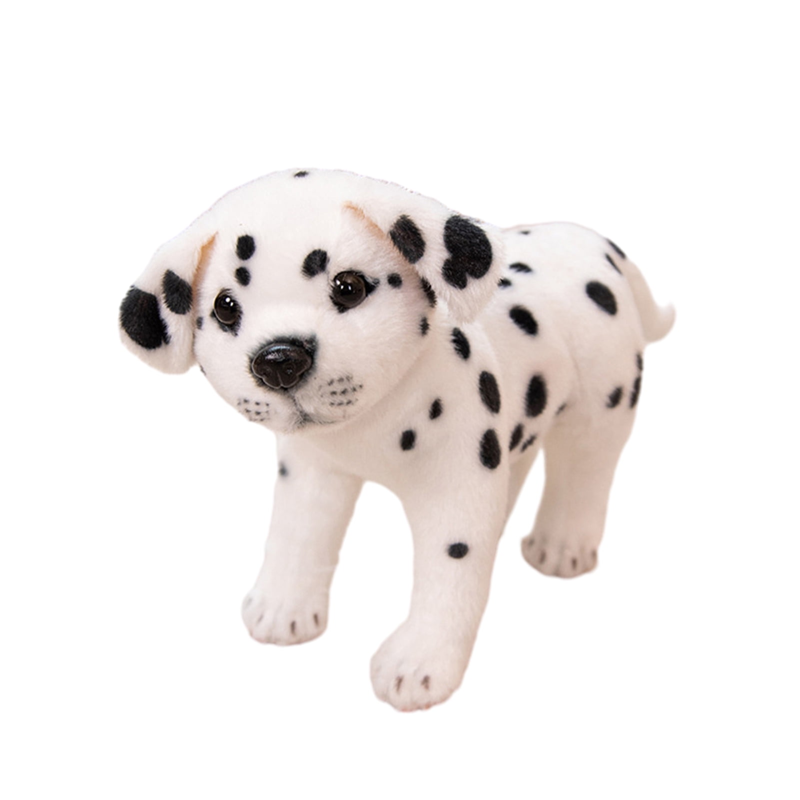 Simulation Dog Doll 3-Postures 3D Eyes Cute Dalmatian/Beagle Plushies ...