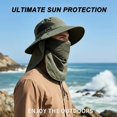 3-in-1 Fisherman’s Hat, UV Protection Outdoor Fisherman Hat with ...