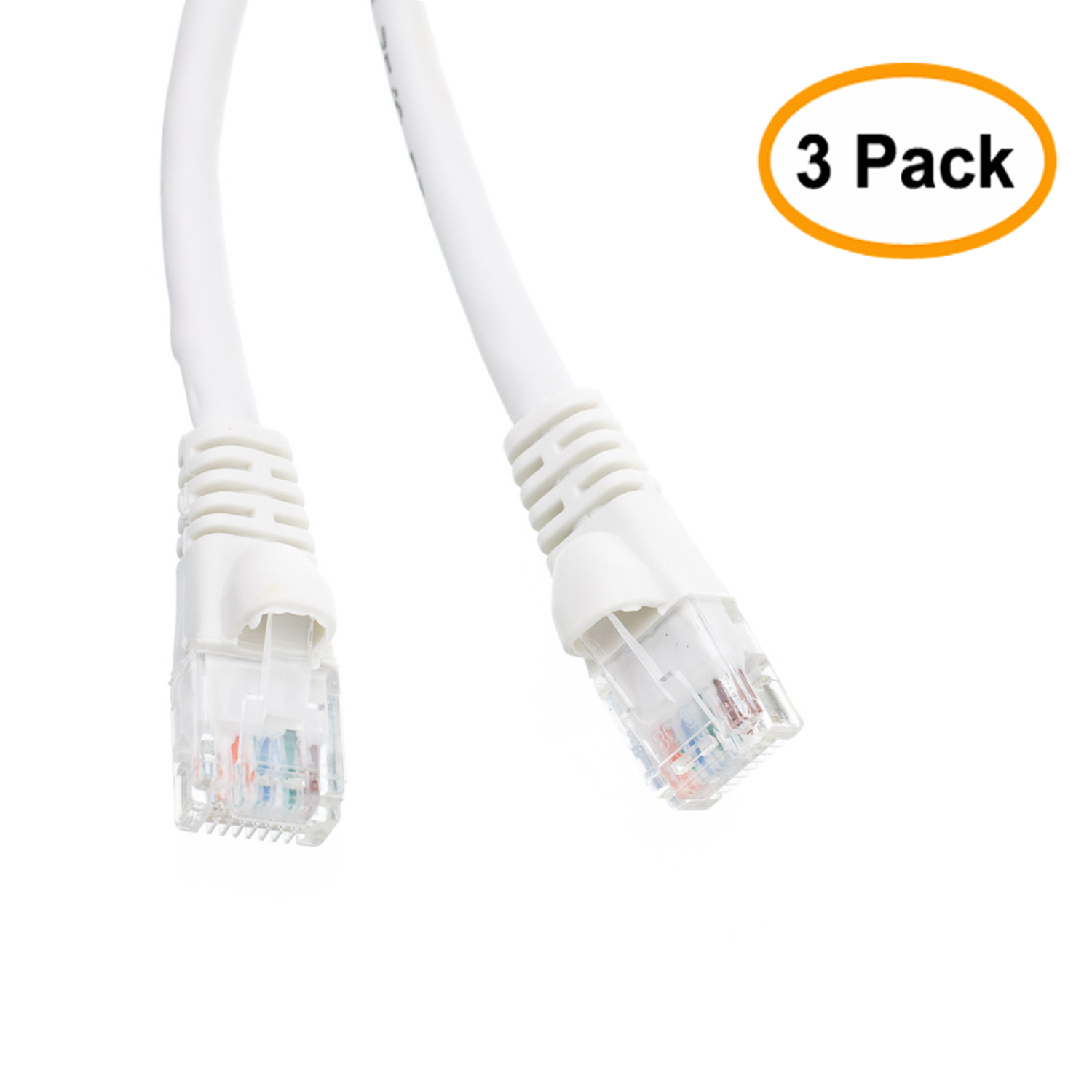 eDragon CAT5E Hi-Speed LAN Ethernet Patch Cable, Snagless/Molded Boot ...