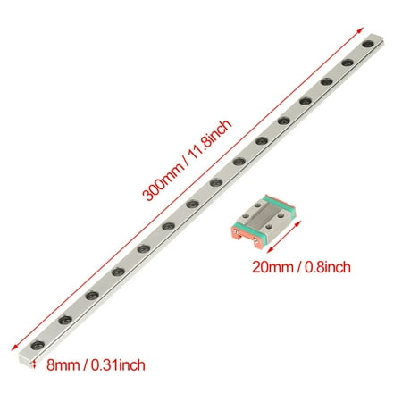 Sliding Rail Durable Professional Miniature Linear Motion Guide Linear Sliding Rail For ...