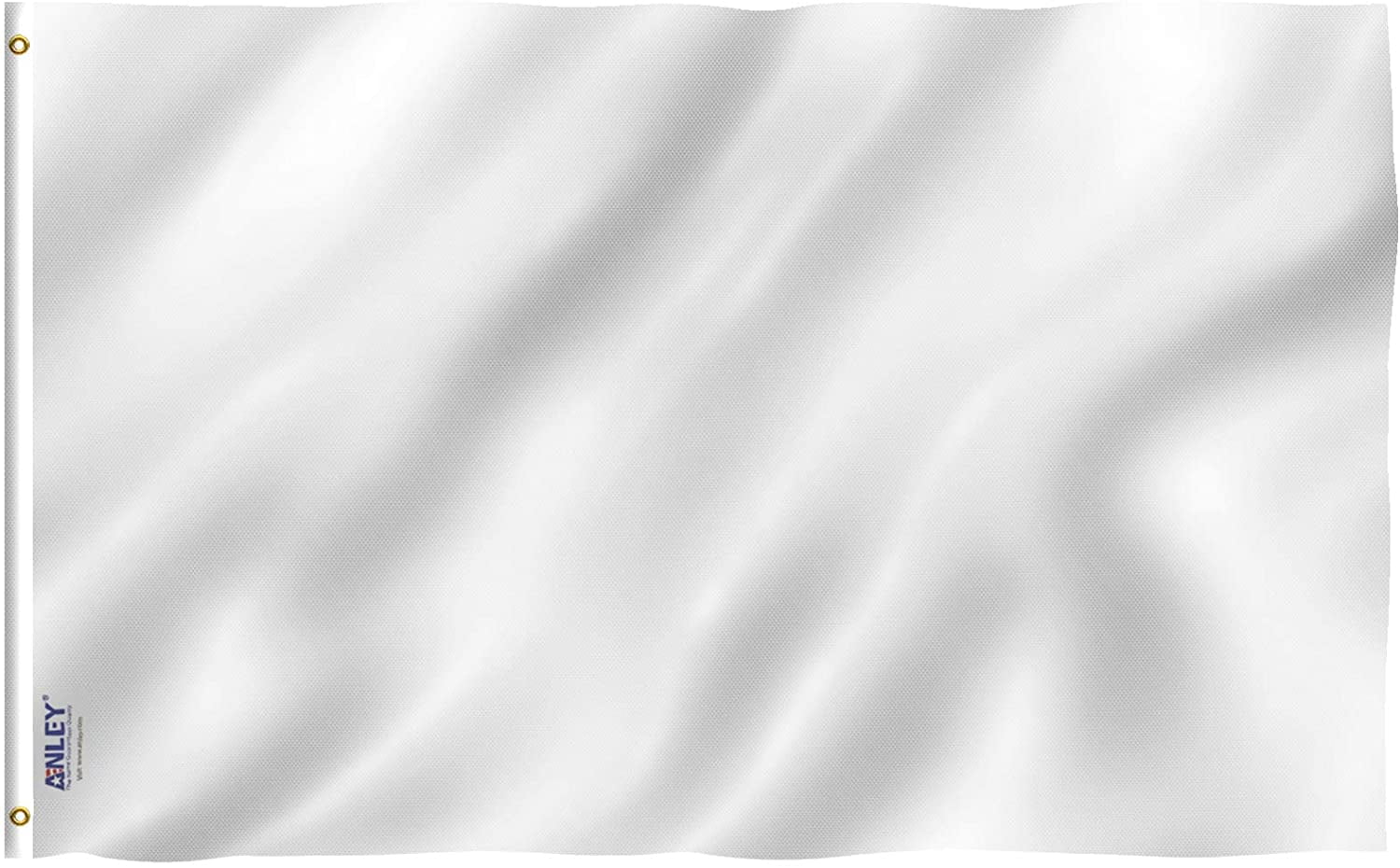 Anley Fly Breeze 4x6 Foot Solid White Flag - Plain White Flags ...