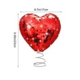 Gifts for Girlfriend, DiscoMirror Heart Hanging Ornament Valentines's ...