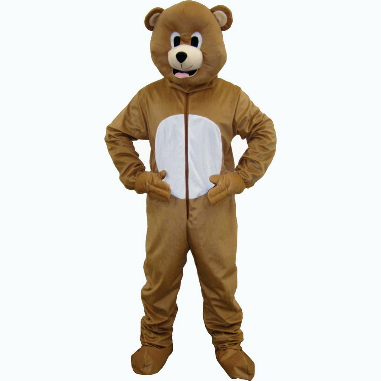Click here for Brown Bear Mascot Costume By Dress Up America Kids... prices