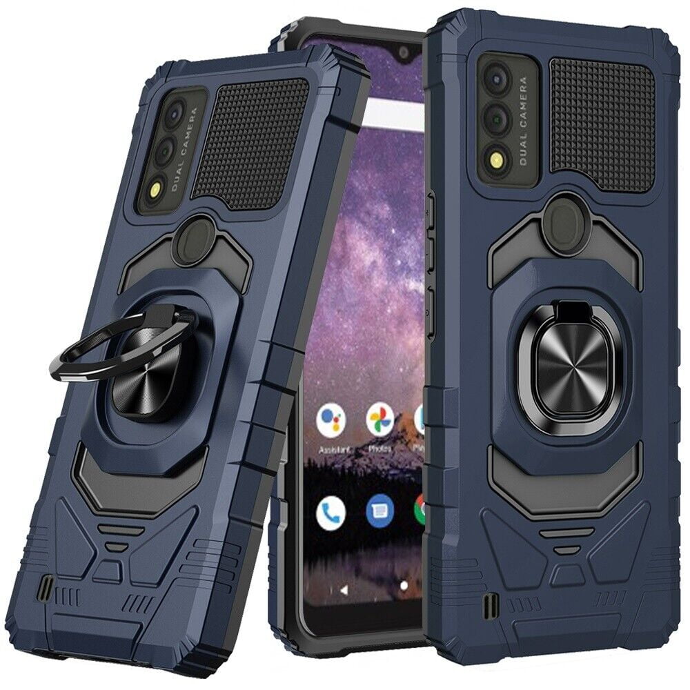 For Wiko Voix Dropproof Shockproof Kickstand Ring Stand Phone Case ...