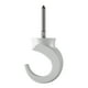 OOK Contemporary Swag Hook, White Finish, Steel, 50-70lb Weight Limit ...
