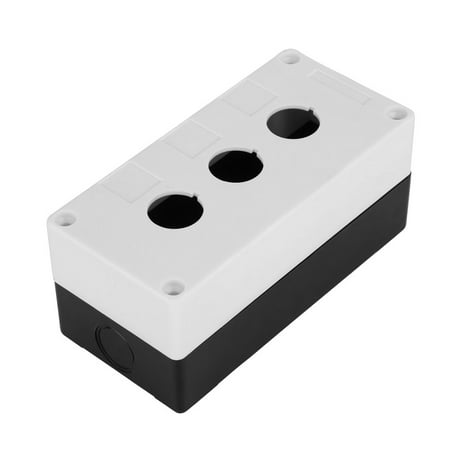 Button Switch Box,BX3 22mm Three Hole Button Protective Box Switch Box ...