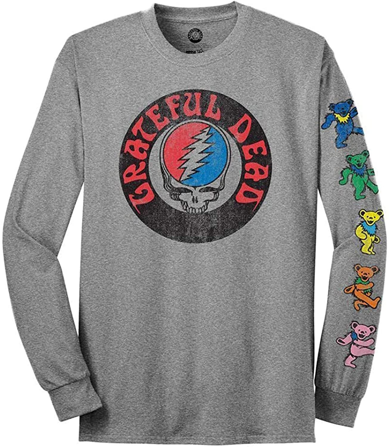 Mens Grateful Dead Rock Shirt - Grateful Dead Dancing Skeleton Vintage ...