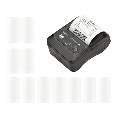 Bisofice Portable 58mm Receipt Thermal Printer 2 inches Mini Mobile ...