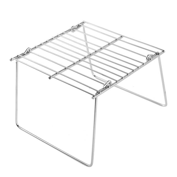 Portable Folding Stainless Steel Campfire Stand