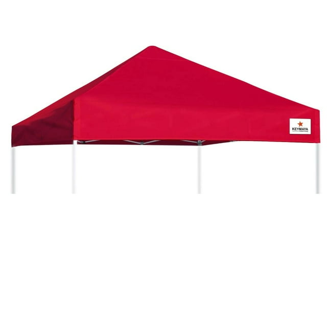 Keymaya Easy Pop-Up 10x10 Canopy Tent Replacement Top Cover, Waterproof ...