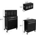 Ktaxon 2 in 1 Rolling Tool Chest Storage Cabinet, Mechanic Tool ...