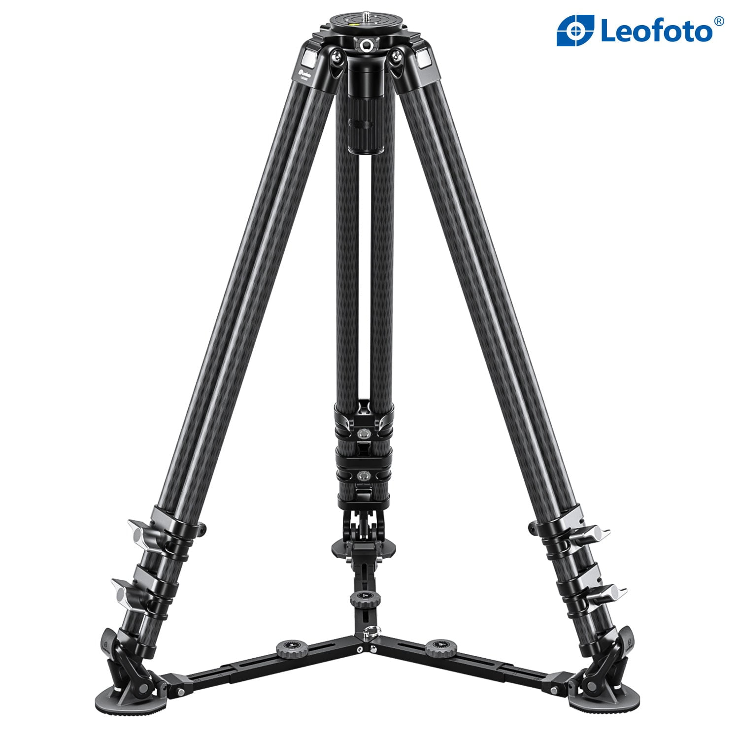 Leofoto LVC-193C Dual-Tube Video Tripod | 75mm Integrated Bowl with ...