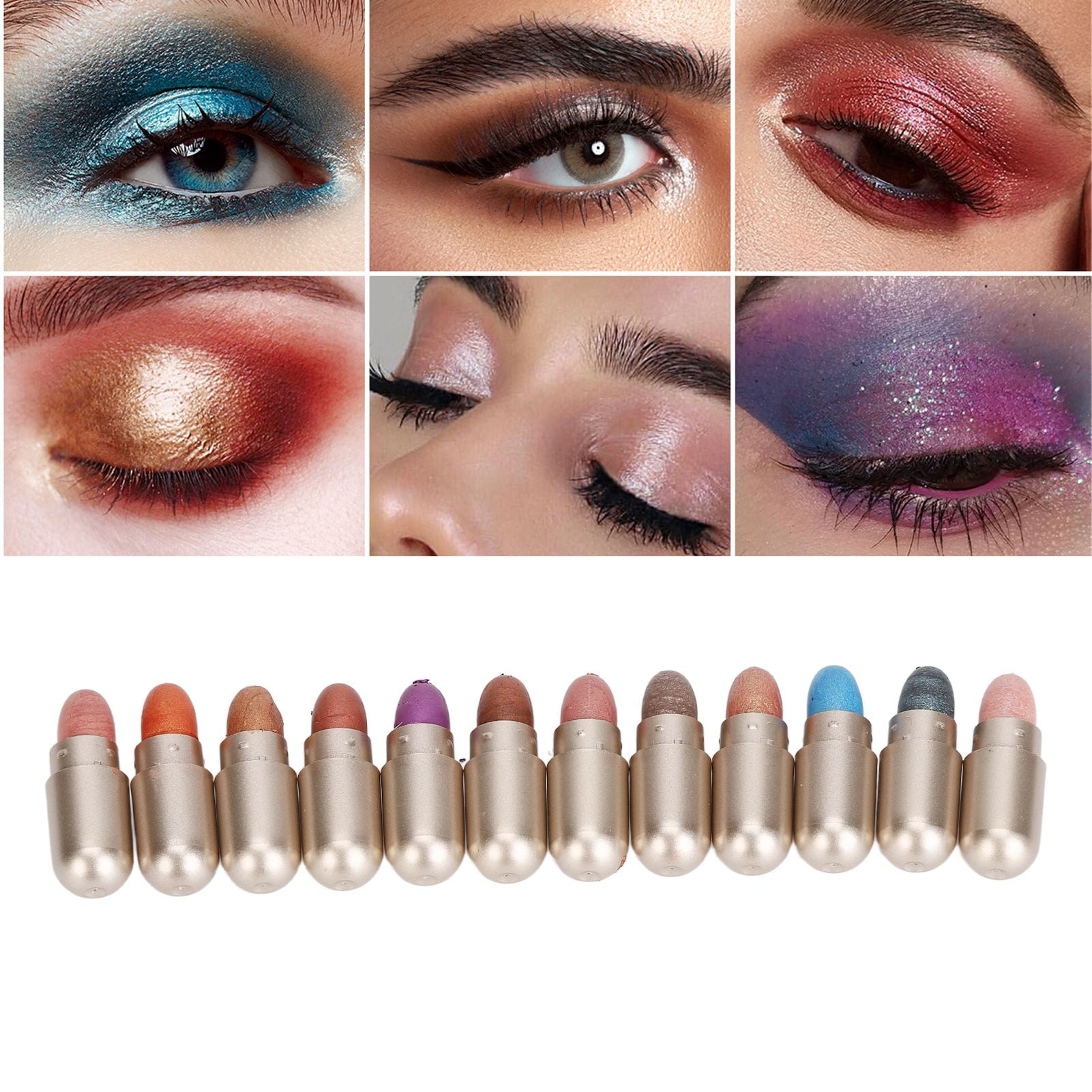 Click here for Amonsee 12 Colors Eyeshadow Palette Glitter High P... prices