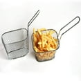 Frying Basket Potatoes Chips French Fries Mini Fry Square Basket ...