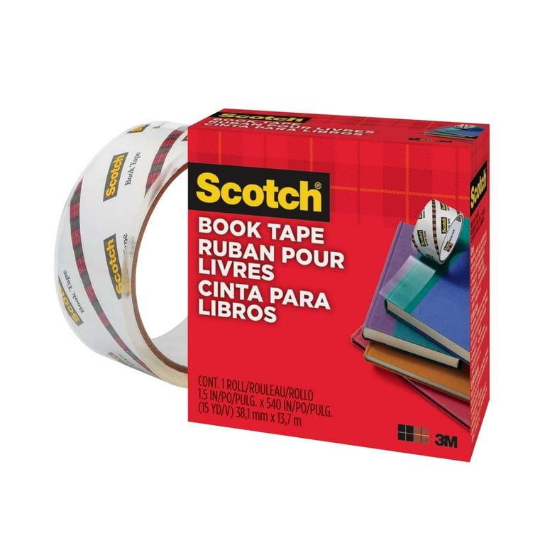 Library Supplies Repair Tape BENECREAT 45m White Book Repair Tape - 3cm ...