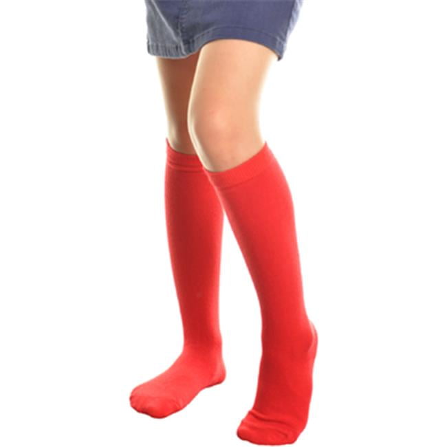 DDI 2266094 Angelina Knee High Basic School Socks - Red Case of 360 ...