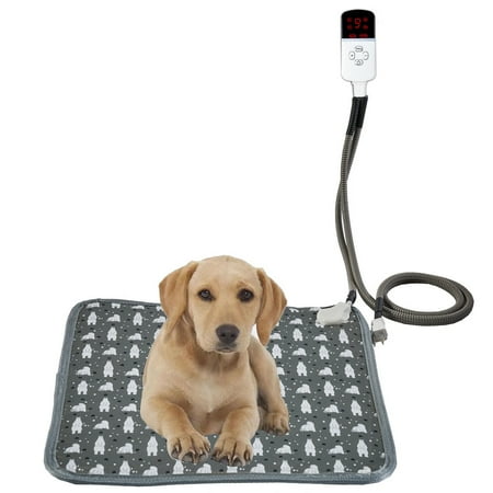 Pet Heating Pad for Dogs Cats with Timer, Adjustable Temperature ...