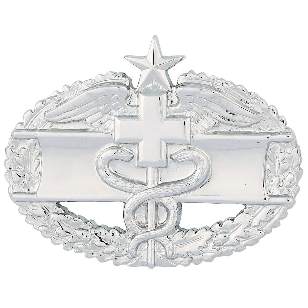 Army Combat Medical Badge 2nd Award Mirror Finish - Walmart.com