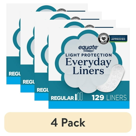 Equate Options Women's Incontinence Pads, Very Light, Long Length (48 ...