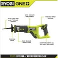 Ryobi, 18-Volt ONE+ Cordless Reciprocating Saw, PCL515, Tool Only ...