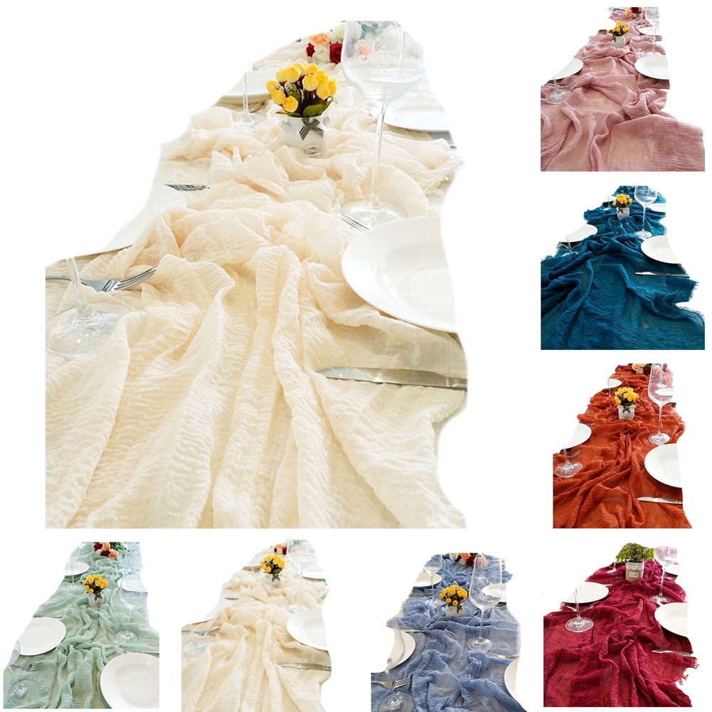 Table Runner Cloth Runner for Wedding Tablecloth Rustic Event ...